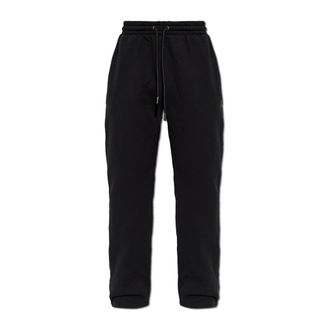 Off-white Homme, Pantalons, Noir, Taille: 3XL Pantalons de surv&ecirc;tement with a Colorfully Printed Logo