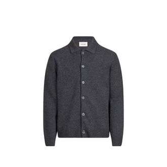 Saison 1865 Cardigan Goal col polo en laine