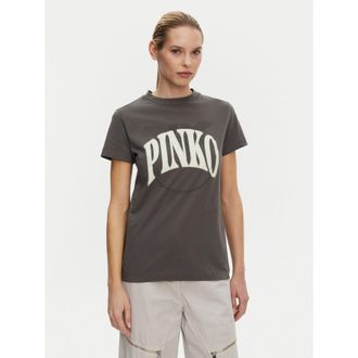 Pinko T-Shirt 101752 A2CT I63 Grau Regular Fit