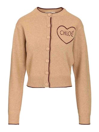 Chlo&eacute; Cardigan - Marron