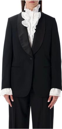 Ralph Lauren Femme, Vestes, Noir, Taille: 36 FR V&ecirc;tements pour femmes Veste Noire Aw25