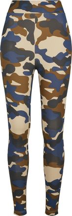 Urban Classics Ladies High Waist Camo Tech Leggings summerolive camo XL