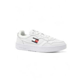 Tommy Hilfiger Cupsole-Sneaker mit Pr&auml;gung - - Shoes - Herren - Wei&szlig; - 41 EU
