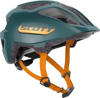 Scott Scott Spunto Junior Kinder Fahrrad Helm Gr.50-56cm gr&uuml;n/orange 2025