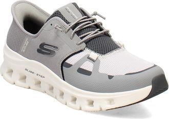 Skechers Glide-Step Pro Herren-Sneaker zum Reinschlüpfen, Grau/Anthrazit, 45.5 EU