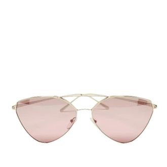 Prada Pre-owned Vintage Sonnenbrille - - Pre-owned - Damen - Rosa - ONE SIZE