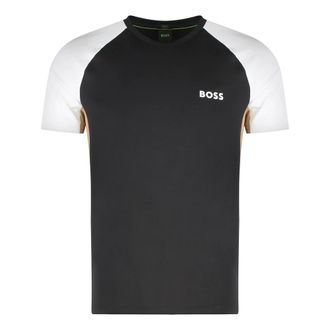 HUGO BOSS Techno-Stoff T-Shirt - - Tops - Herren - Schwarzk - XS