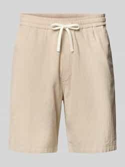 s.Oliver Red Label Relaxed Fit Stoffshorts aus reiner Baumwolle