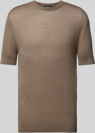 Emporio Armani T-Shirt mit Woll-Anteil