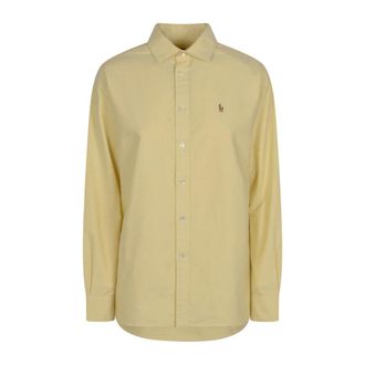 Polo Ralph Lauren Sporthemd aus Webstoff - - Blouses & Shirts - Damen - Gelb - L