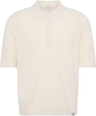 Calvin Klein Polo c&ocirc;tel&eacute; manches courtes en coton