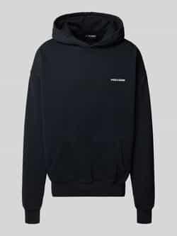 Pegador Oversized Hoodie mit Logo-Stitching und K&auml;nguru-Tasche
