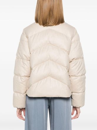 PESERICO Womens Quilted Puffer Jacket Aw24 W