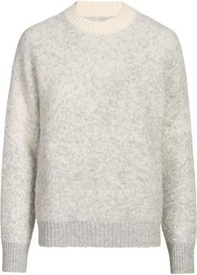 Saison 1865 gemischter Alpaka -Pullover - Grau