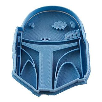 Cuticuter Star Wars Boba Fett Ausstechform, Blau, 8 x 7 x 1.5 cm