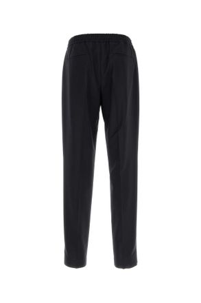 Valentino Garavani Mens Pantalone Ricamo V L Navy Wmwo Pantaloni Trousers