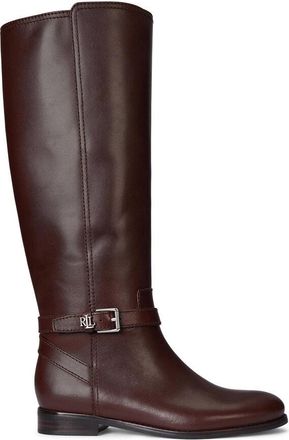 Lauren Ralph Lauren Damen Stiefel aus Kalbsleder