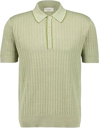 PIACENZA 1733 polo à patte de boutonnage - Vert