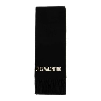 Valentino Garavani Chez Bestickter Schal - - Accessories - Herren - Schwarzk - ONE SIZE