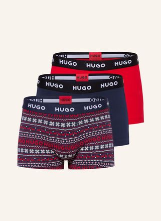 HUGO BOSS Hugo 3er-Pack Boxershorts rot
