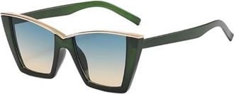 Generic Lunettes De Soleil Polaris&eacute;es &Agrave; Monture Carr&eacute;e For Hommes Et Femmes, Id&eacute;ales For La Conduite, La Plage, Les Vacances Et Les F&ecirc;tes.(Green)