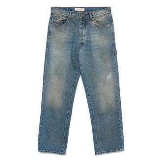 Paura Hellblaue Stein Arbeitshose - - Jeans - Herren - Blau - W33