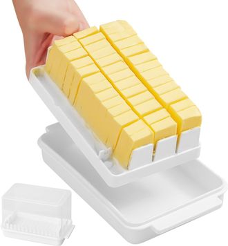 Generic Butterschneider - Edelstahl Butter Slicer, gleichmäßiger Pat -Portionierer | Erzeugt konsistente Stücke, verhandelt kalte Butter leicht, hält die Händ