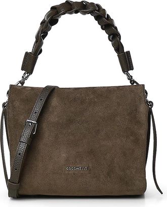 Coccinelle Schultertasche - Taupe