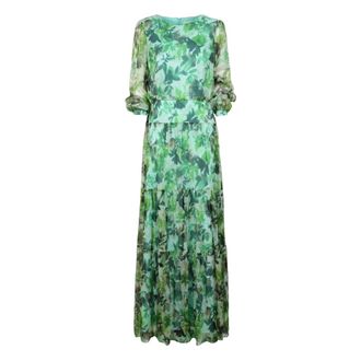 Saloni Femme, Robes, Vert, Taille: 40 FR Isabel Long Dress