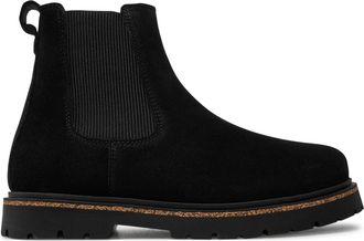 Birkenstock Klassische Stiefeletten Birkenstock Highwood Slip On Mid W Leve 028187 Schwarz