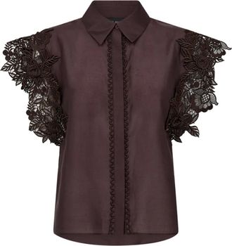 Copenhagen Muse Femme, Blouses et Chemises, Violet, Taille: 42 FR Cmmolly Shirt