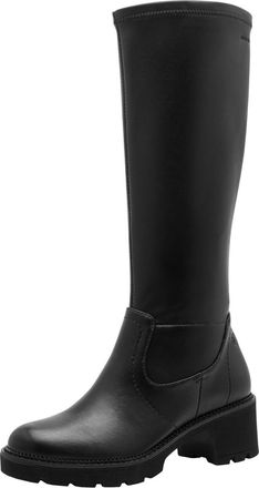 Tamaris Comfort Damen Stiefel mit Wechselfu&szlig;bett Wasserabweisend, Schwarz (Black Nappa), 41 EU