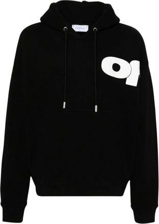 Off-white Homme, Sweatshirts et sweats &agrave; capuche, Noir, Taille: L Off White Sweaters Noir/Blanc