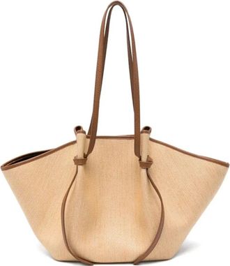 Yuzefi Femme, Sacs, Beige, Taille: ONE Size Grand cabas Mochi