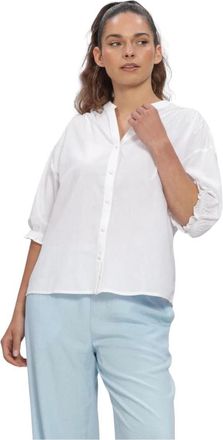 Moss Copenhagen Damen, Blusen & Hemden, Wei&szlig;, LGr&ouml;&szlig;e