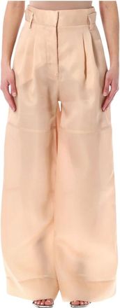 Alberta Ferretti Femme, Pantalons, Rose, Taille: 38 FR Womens Pantalons Clothing Pink Ss26
