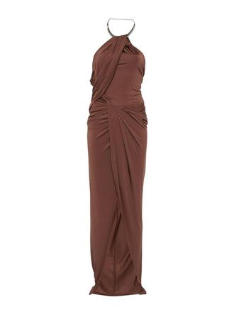 Amen Maxi Robe - Marron