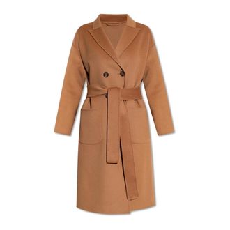 Anine Bing Femme, Manteaux, Brun, Taille: 42 FR Manteau crois&eacute; Dylan