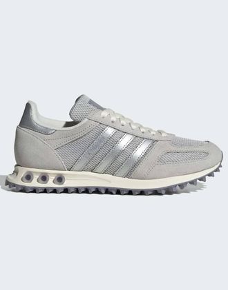 adidas Originals LA OG - Baskets de sport - Gris deux et argent m&eacute;tallis&eacute;