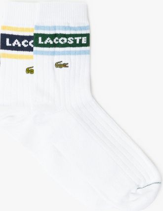 Lacoste Lot de 2 Chaussettes hautes