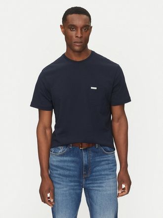 Guess T-Shirt M5RI74 K8FQ4 Dunkelblau Regular Fit