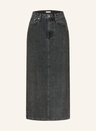 Mrs & Hugs Mrs & Hugs Jeansrock Mit Schmucksteinen schwarz