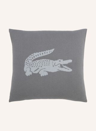 Lacoste Dekokissenh&uuml;lle Lreflet grau