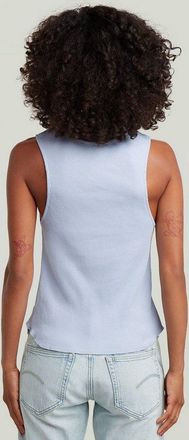 G-Star T-Shirt Slim Henley Tank T-Shirt