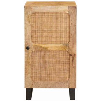 vidaXL vidaXL Buffet avec porte Marron 40 x 33 x 75 cm Bois de mangue massif