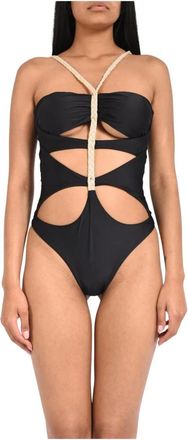 F**k Femme, Maillots de bain, Noir, Taille: 38 FR One-piece