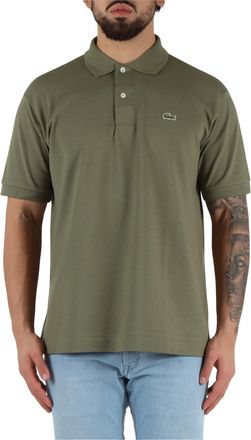Lacoste Petit Piqu&eacute; Polo-T-Shirt f&uuml;r Herren, kurz&auml;rmelig, Baumwolle, Gr&ouml;&szlig;e XL, Khaki, Khaki, XL