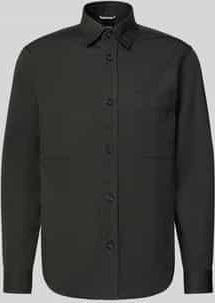 HUGO BOSS Relaxed Fit Hemdjacke aus reiner Baumwolle Modell H-OWEN-K-2PP-261