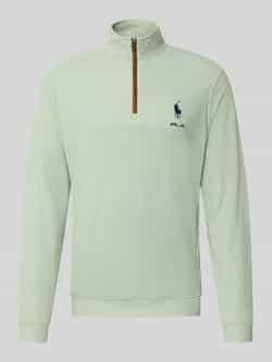 Polo Ralph Lauren Regular Fit Troyer mit kurzem Rei&szlig;verschluss