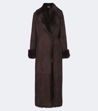 Nour Hammour Veste Joni en shearling